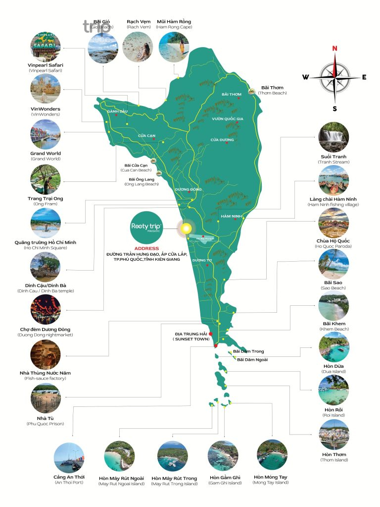 Phu Quoc Map 2025: Travel, Resorts & Island Exploration